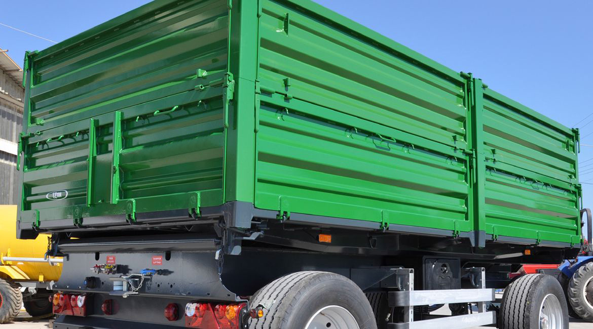 Remorca agricola 2 axe carosabila COTYSO 12T